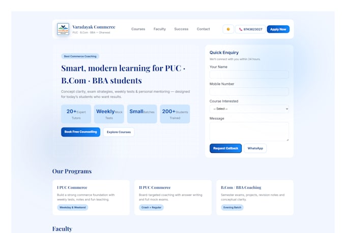 Build a react native mobile app and responsive website using modern tech by Sudhanva_083 | Fiverr
